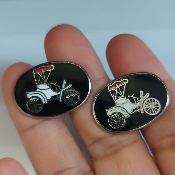 Vintage | Accessories | Ford Model T Enameled Cufflinks Vintage ...
